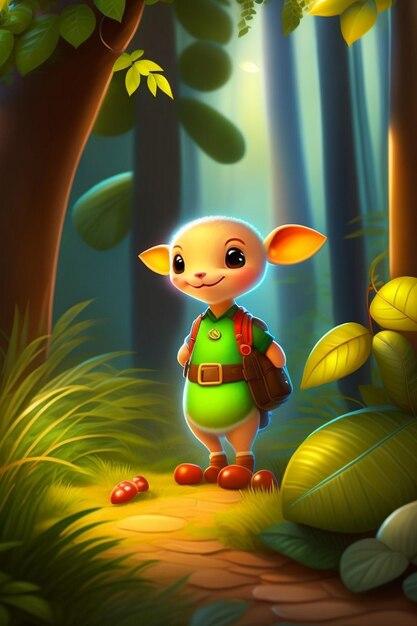 Premium Ai Image Once Upon A Time In A Jungle Ai Generative