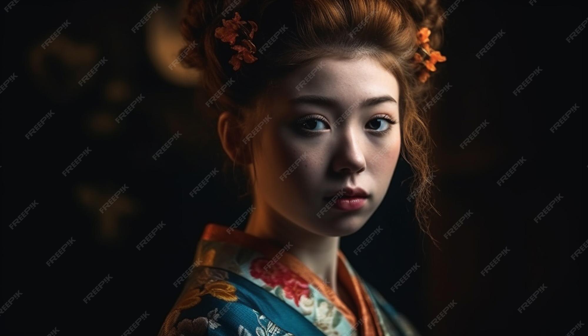 Premium AI Image | One beautiful woman in traditional clothing smiling ... Premium AI Image | One beautiful woman in traditional clothing smiling ...