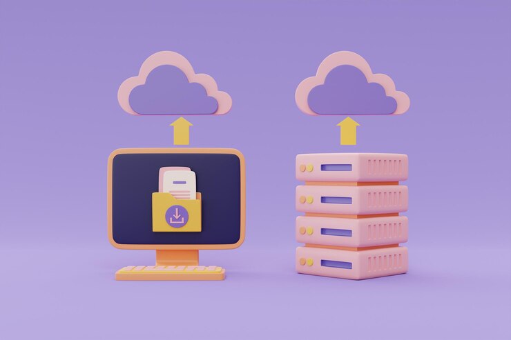 Premium Photo | Online data storage for business network concept ...