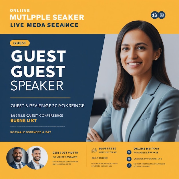 Online multiple guest speaker business live conference social media ... Online multiple guest speaker business live conference social media ...
