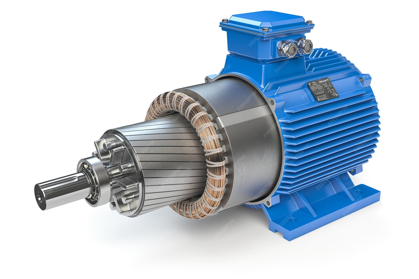 Premium Photo | Open industrial electric motor isolated on white Rotor ... Premium Photo | Open industrial electric motor isolated on white Rotor ...