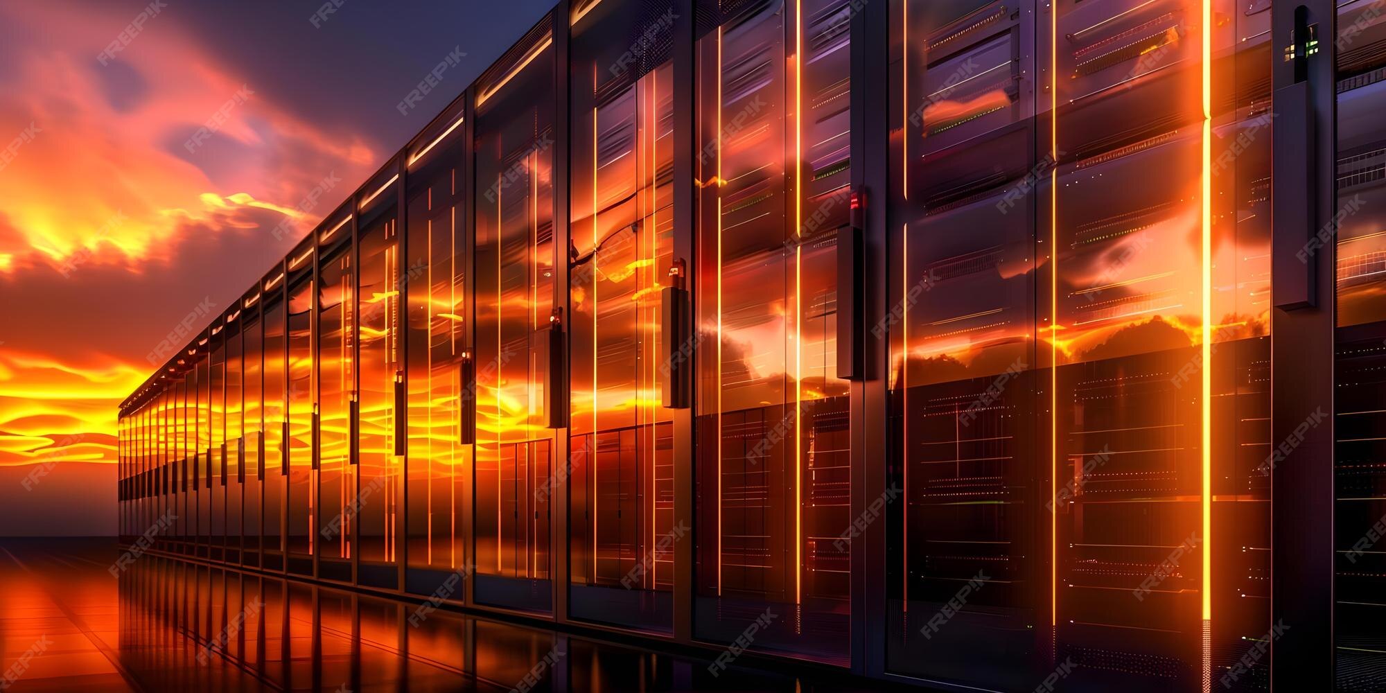 Premium Photo | Optimizing Server Performance The Importance of Precise Temperature Control in ...