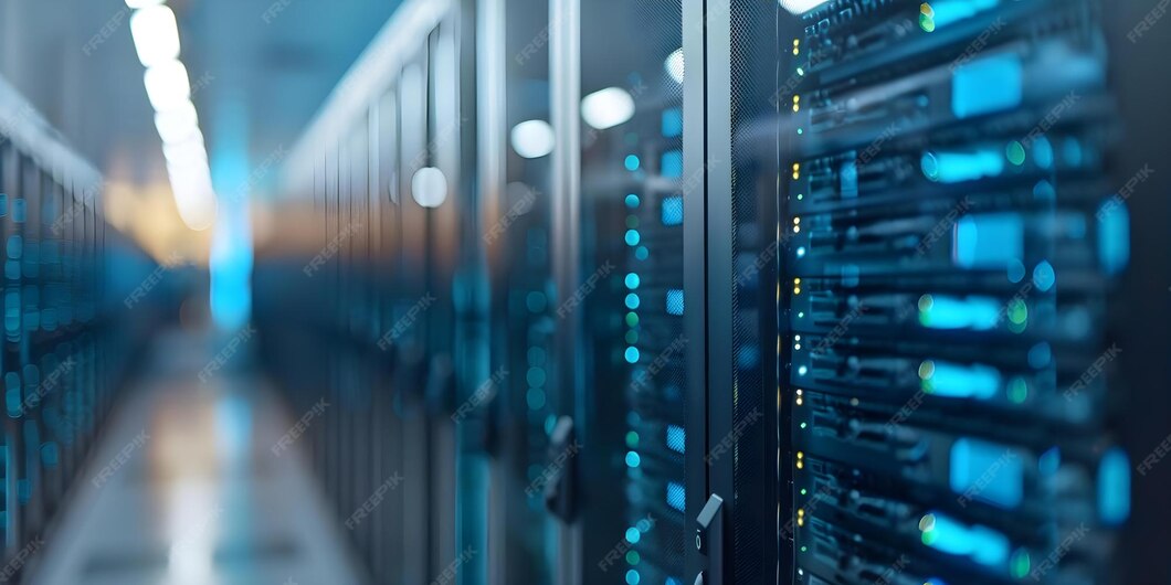 Optimizing Server Performance Monitoring and Analyzing Hardware and Network Concept Server ...