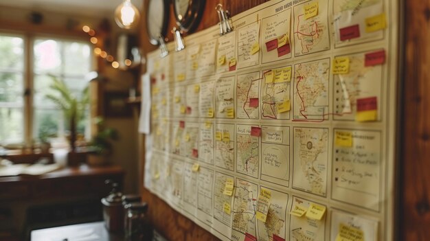 Premium Photo | Organized rows of blank sticky notes illustrating ... Premium Photo | Organized rows of blank sticky notes illustrating ...