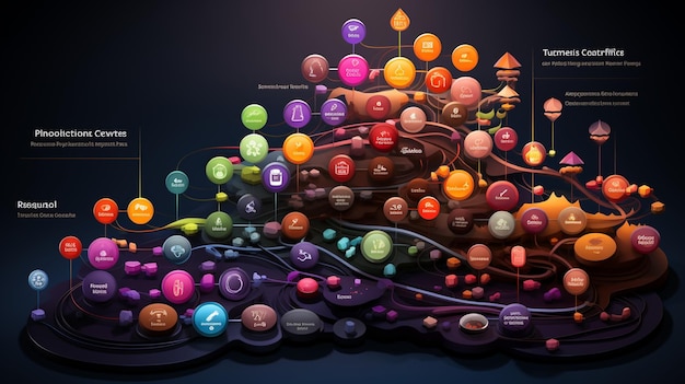 Premium AI Image | Organizing Content into Efficient Categories Premium AI Image | Organizing Content into Efficient Categories