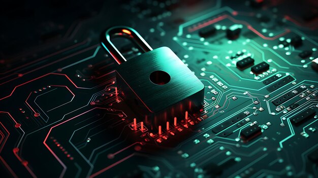 Premium AI Image | Padlock reveal network Generate Ai Premium AI Image | Padlock reveal network Generate Ai