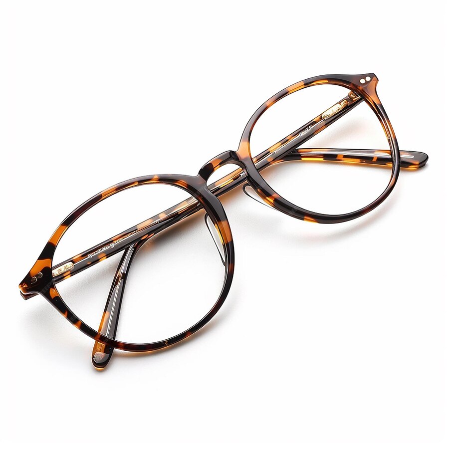 A Pair Of Glasses With A Pair Of Glasses On A White Background Premium Ai Generated Image