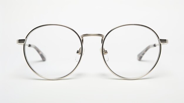 Premium Ai Image A Pair Of Round Glasses With A Pair Of Glasses Labeled Glasses