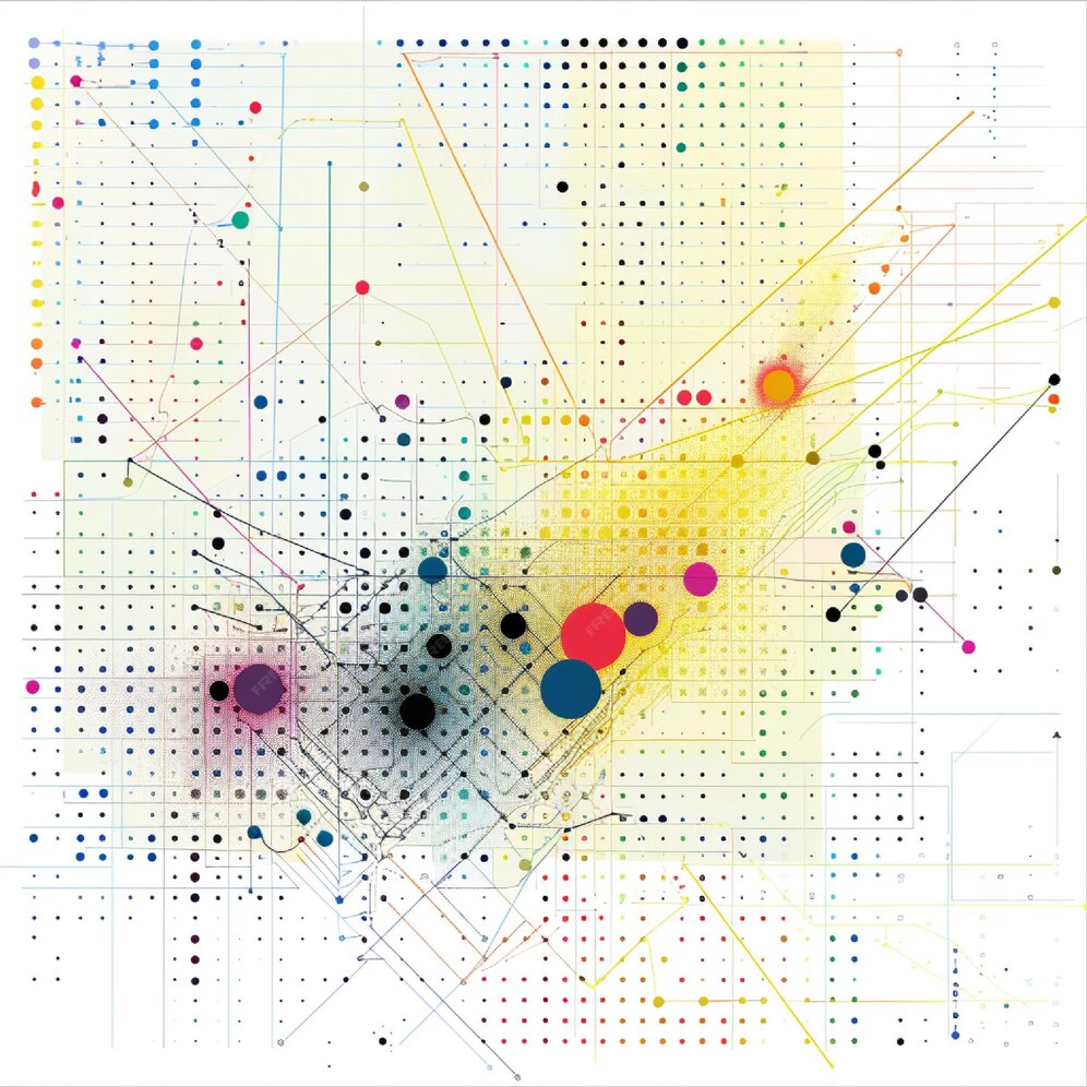 A Parallel Coordinates Plot Showing Relationships Between Multiple Variables In A Dataset