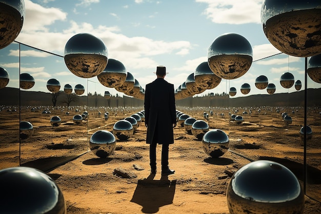 Premium AI Image | parallel universes AI generated Premium AI Image | parallel universes AI generated