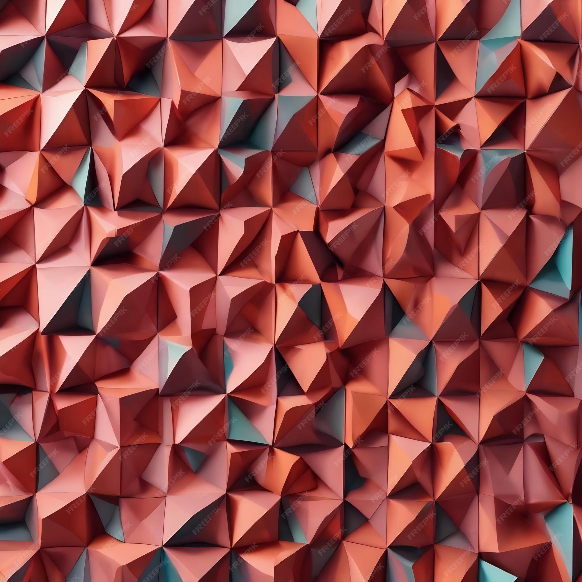 Premium Photo | Parametric background based on triangular grid with ...