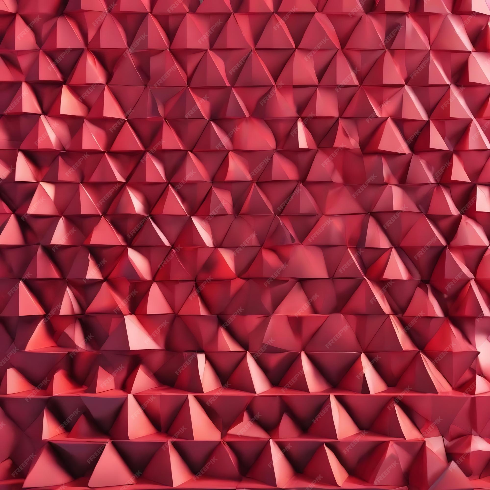 Premium AI Image | Parametric background based on triangular grid with ...