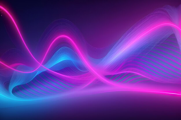 Premium AI Image | Particle Wave Dynamic Like Abstract Premium AI Image | Particle Wave Dynamic Like Abstract