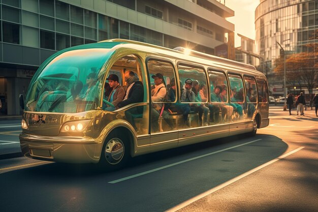 Premium AI Image | Passengers Using Shuttle Transfer Service Generative Ai Premium AI Image | Passengers Using Shuttle Transfer Service Generative Ai