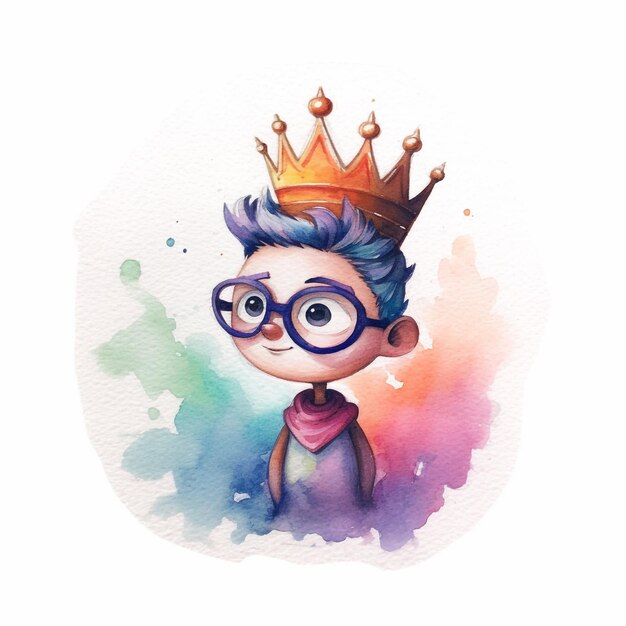 Premium AI Image | Pastel watercolor cartoon Premium AI Image | Pastel watercolor cartoon