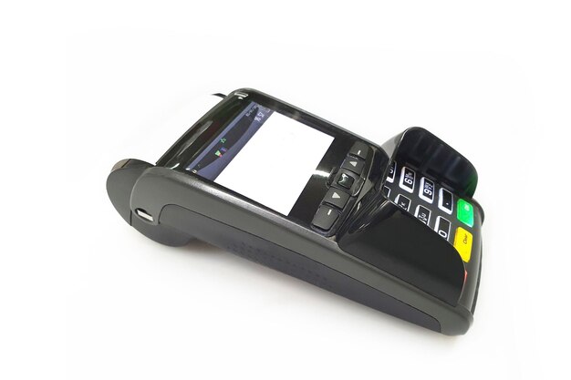 Premium Photo | Payment machine pos terminal isolated Premium Photo | Payment machine pos terminal isolated