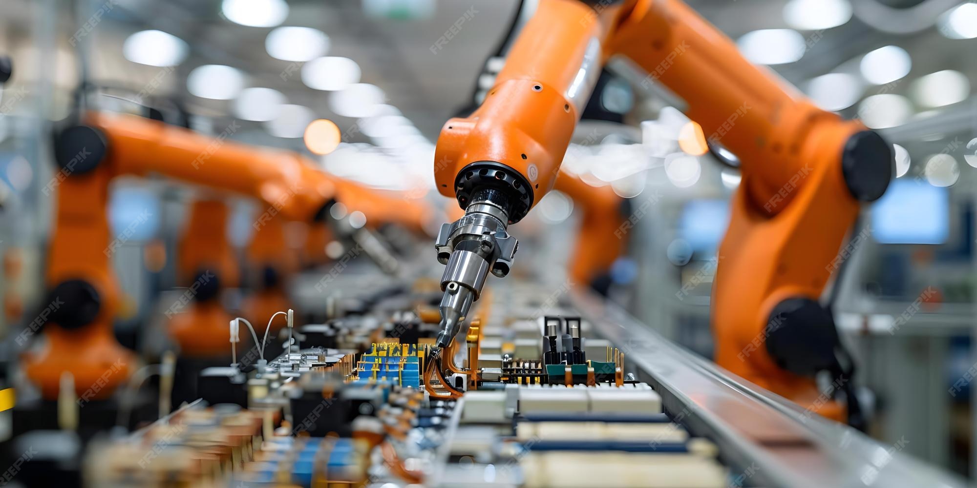 Peek into programming control systems orchestrating robot arm movements ...