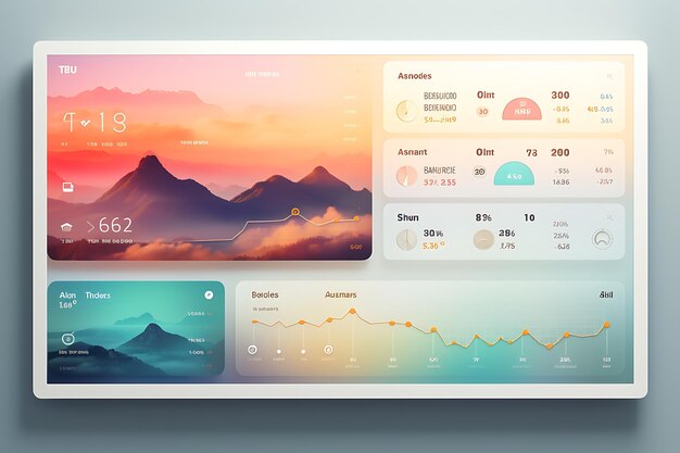 Personal account navigation ui elements kit | Premium AI-generated image Personal account navigation ui elements kit | Premium AI-generated image