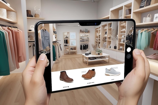 Premium Photo | Personalized AR Shopping Experience Premium Photo | Personalized AR Shopping Experience