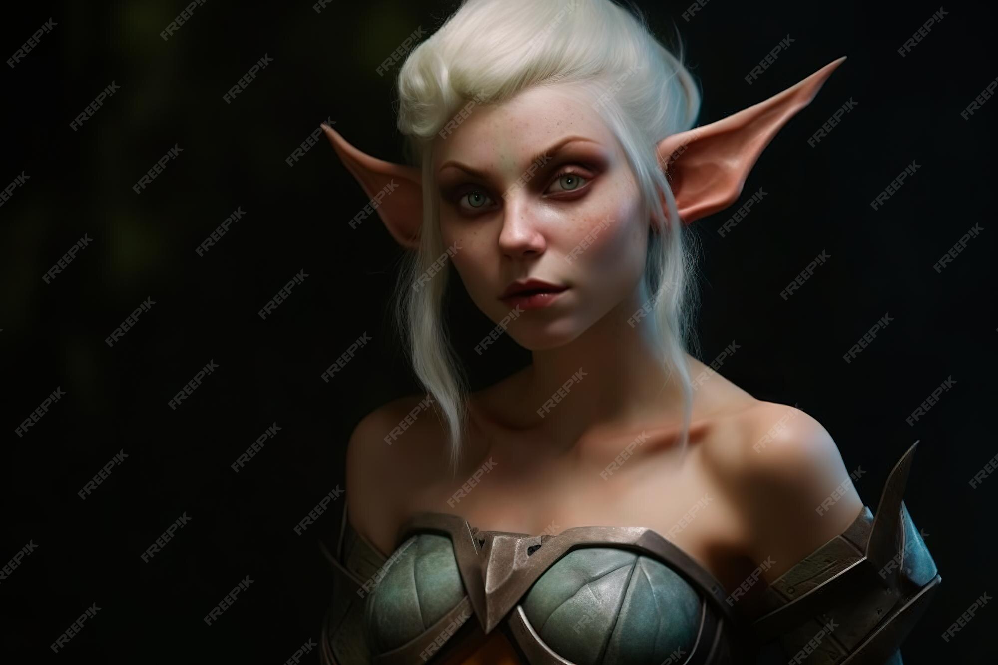 Premium AI Image | photo of a beautiful elf Premium AI Image | photo of a beautiful elf
