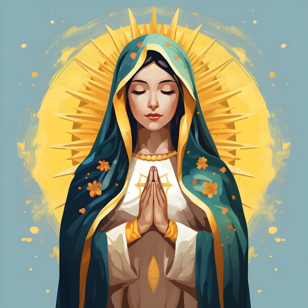 Premium AI Image | Photo Icon of Our Lady of Guadalupe Virgin of Guadalupe Premium AI Image | Photo Icon of Our Lady of Guadalupe Virgin of Guadalupe