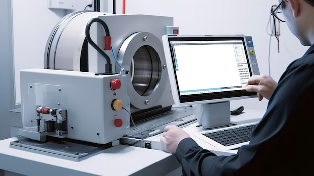 Premium AI Image | A Photo of Industrial Product Testing and Validation Premium AI Image | A Photo of Industrial Product Testing and Validation