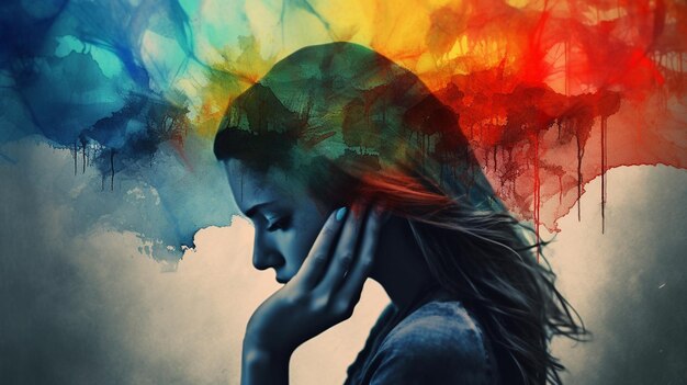 Premium AI Image | photo of the mental health disorder concept Premium AI Image | photo of the mental health disorder concept