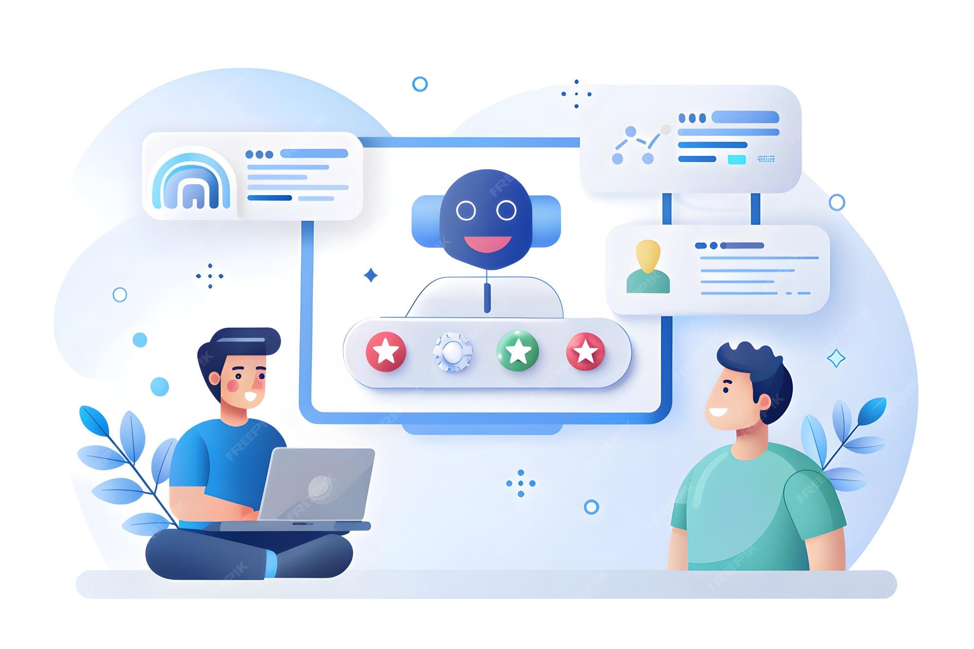 Photo Realistic as AI sentiment analysis and customer feedback concept ... Photo Realistic as AI sentiment analysis and customer feedback concept ...