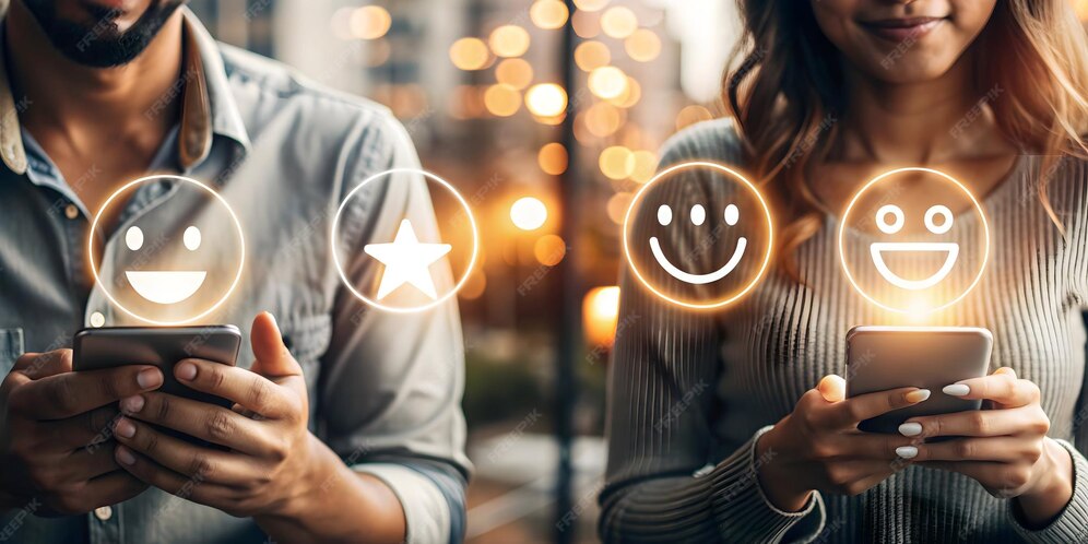 Photo Realistic as AI sentiment analysis and customer feedback concept ... Photo Realistic as AI sentiment analysis and customer feedback concept ...
