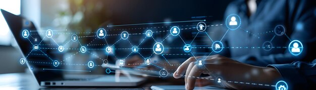 Photo Realistic Sales Team Utilizing CRM Software to Drive Sales Growth ... Photo Realistic Sales Team Utilizing CRM Software to Drive Sales Growth ...