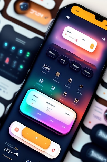 Premium Photo | Photo representations of user experience and interface ... Premium Photo | Photo representations of user experience and interface ...