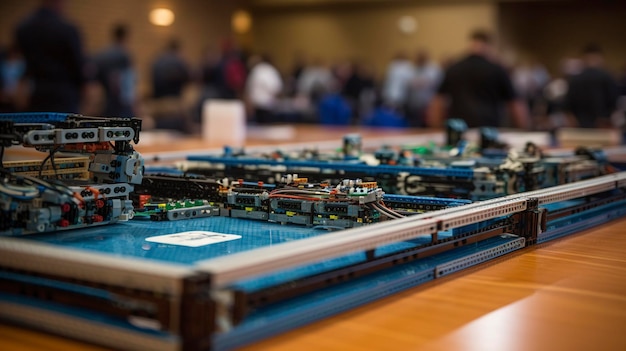 Premium Photo | A Photo of a Robotics Competition or Challenge Premium Photo | A Photo of a Robotics Competition or Challenge