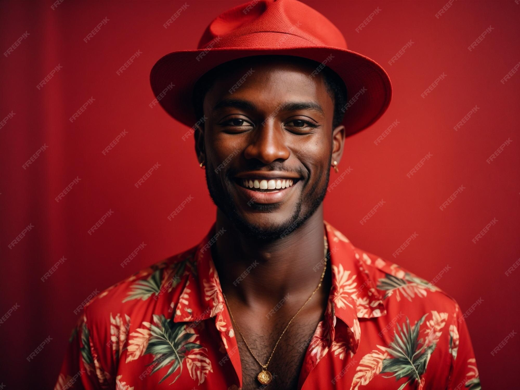 Premium Ai Image Photo Of Young Attractive Happy Dark Skinned Man
