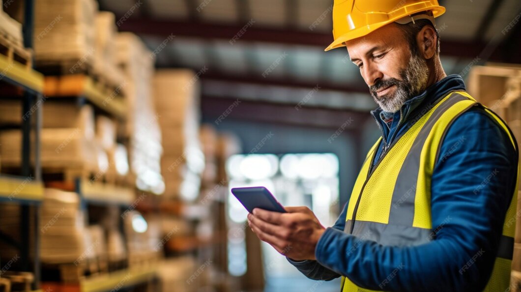 Premium AI Image | Photographing a warehouse worker holding a tablet ... Premium AI Image | Photographing a warehouse worker holding a tablet ...