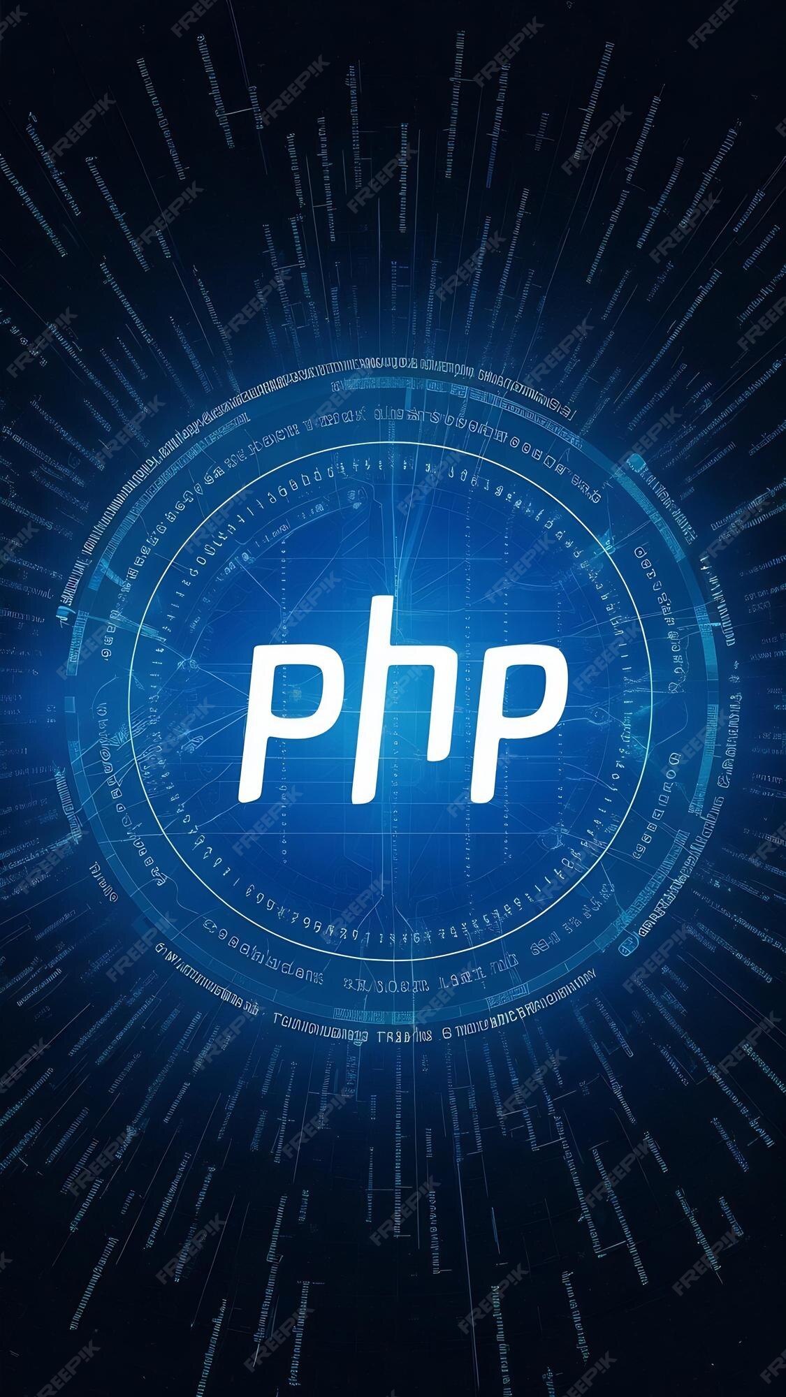 Php programming html coding cyberspace concept | Premium AI-generated image