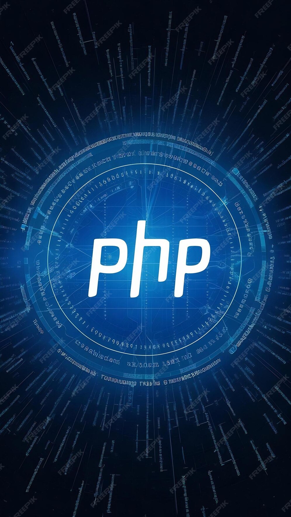 Php programming html coding cyberspace concept | Premium AI-generated image