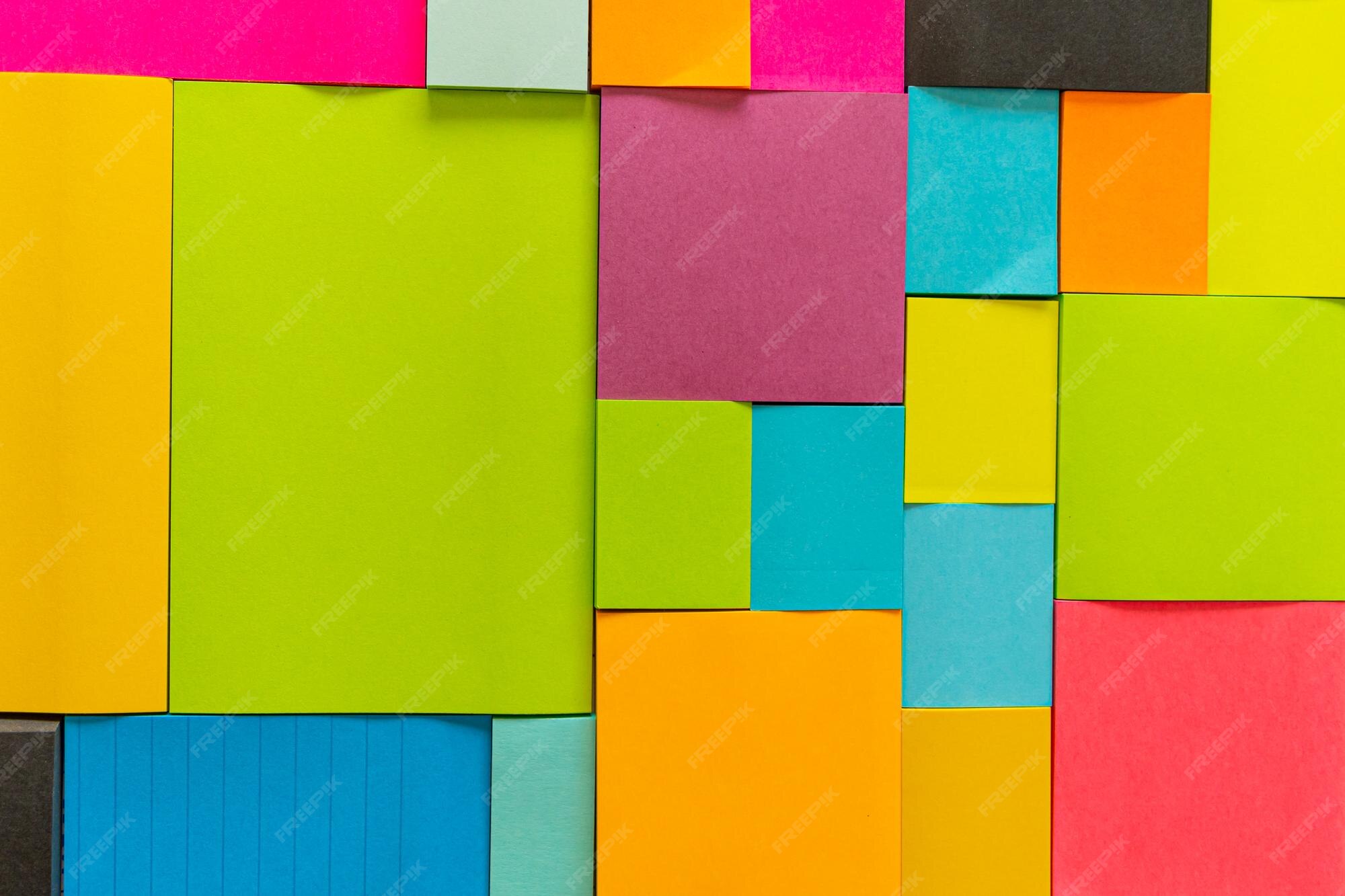 Premium Photo | Pile of sticky notes on office table at work Premium Photo | Pile of sticky notes on office table at work