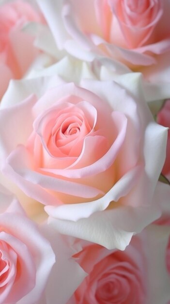 Premium AI Image | A pink rose made by my friend. Premium AI Image | A pink rose made by my friend.