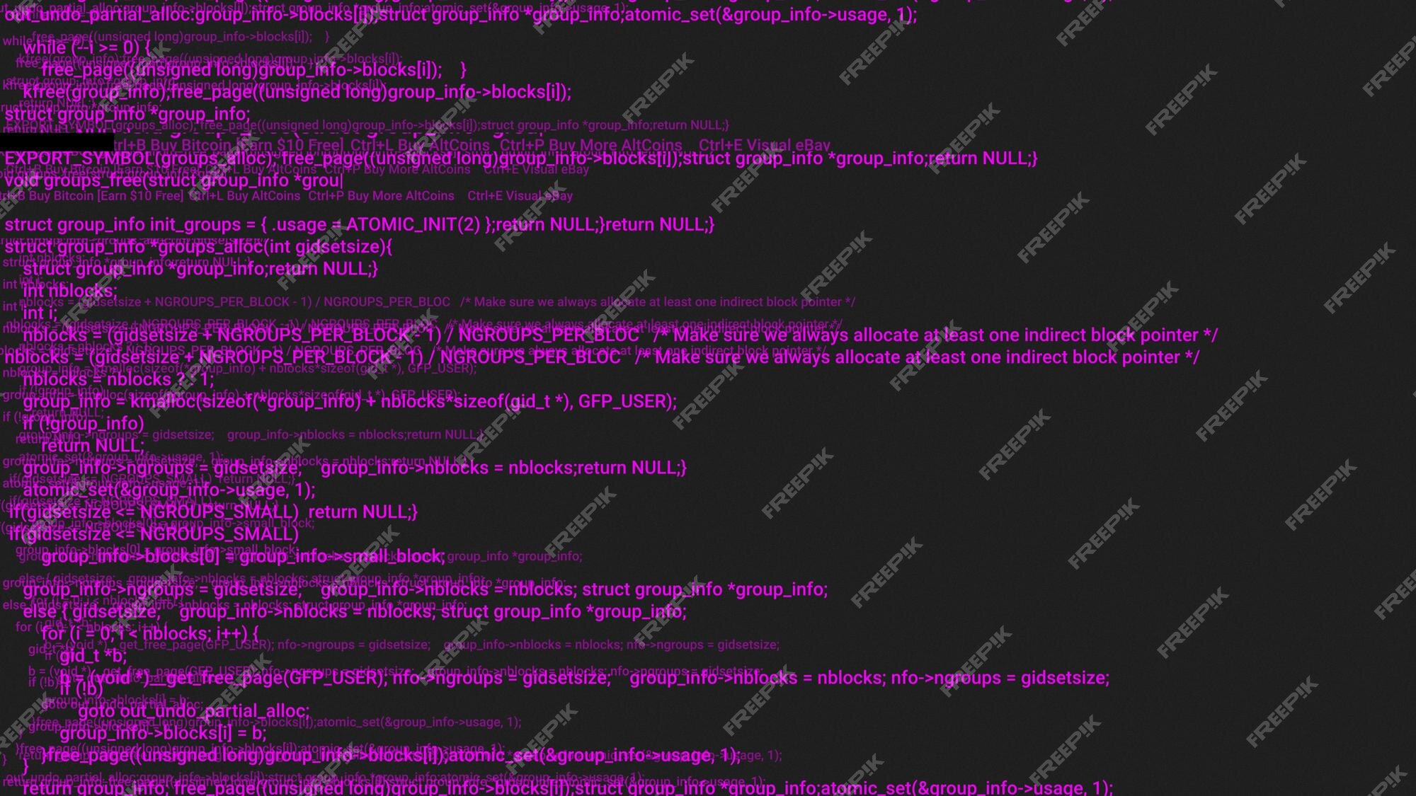 Premium Photo | Pink screen coding hacker concept animation with glitch ...