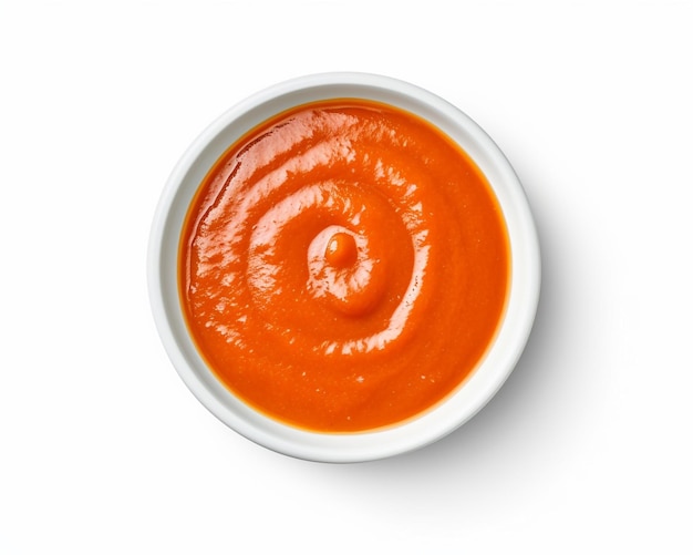 Premium Photo Piri Piri Sauce Isolated On White Background
