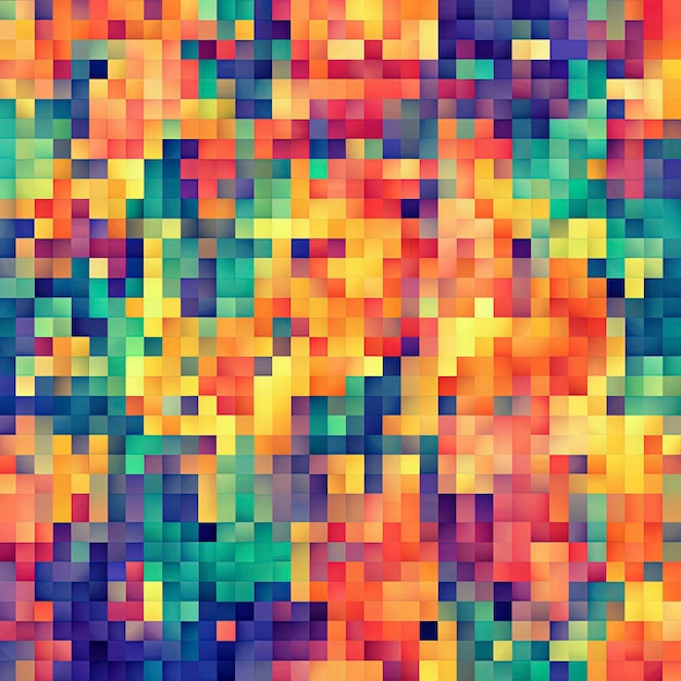 Premium Ai Image Pixel Pattern On White Background Texture From