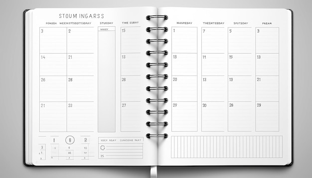 Premium Photo | Planner Premium Photo | Planner