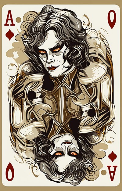 Premium AI Image | A playing card Joker king queen from a new modern ... Premium AI Image | A playing card Joker king queen from a new modern ...