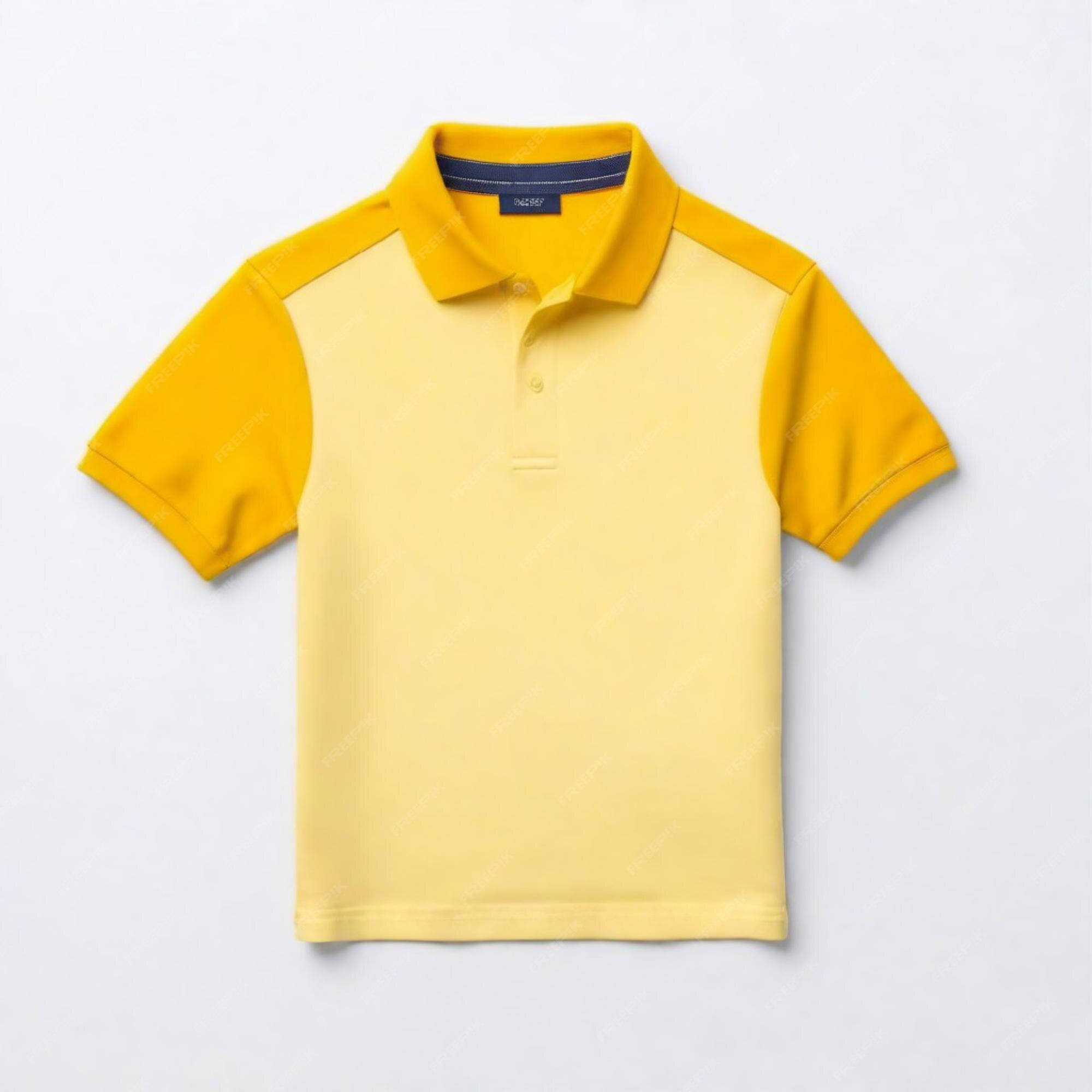 Premium Photo Polo Shirt Template For Mock Up
