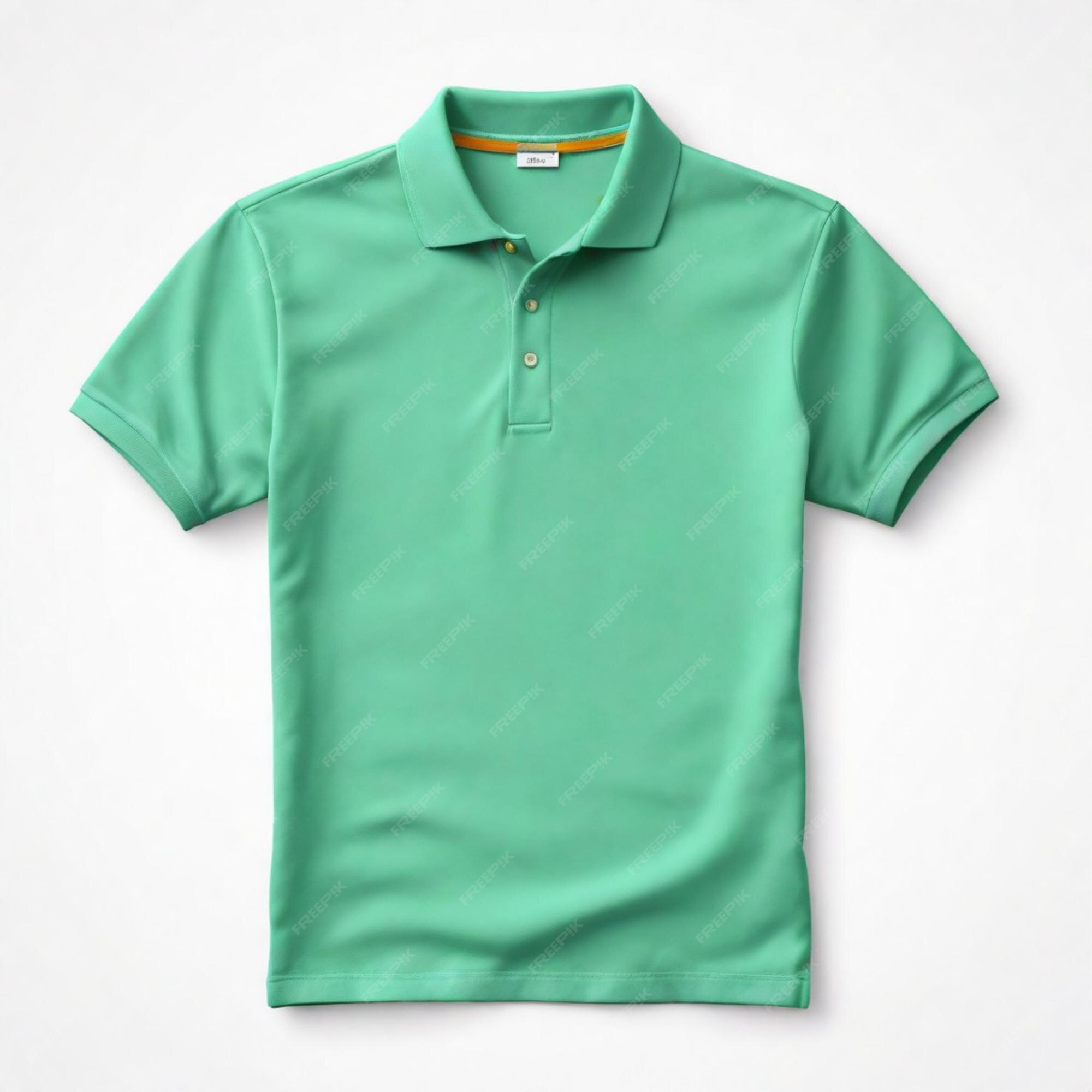 Premium Photo Polo Shirt Template For Mock Up