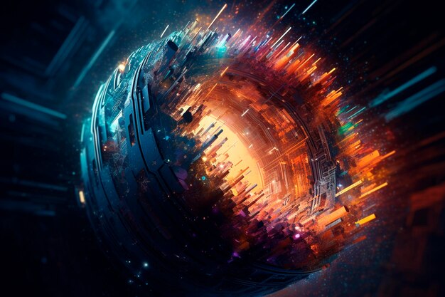 Premium AI Image | Portal to other worlds Generative AI Premium AI Image | Portal to other worlds Generative AI