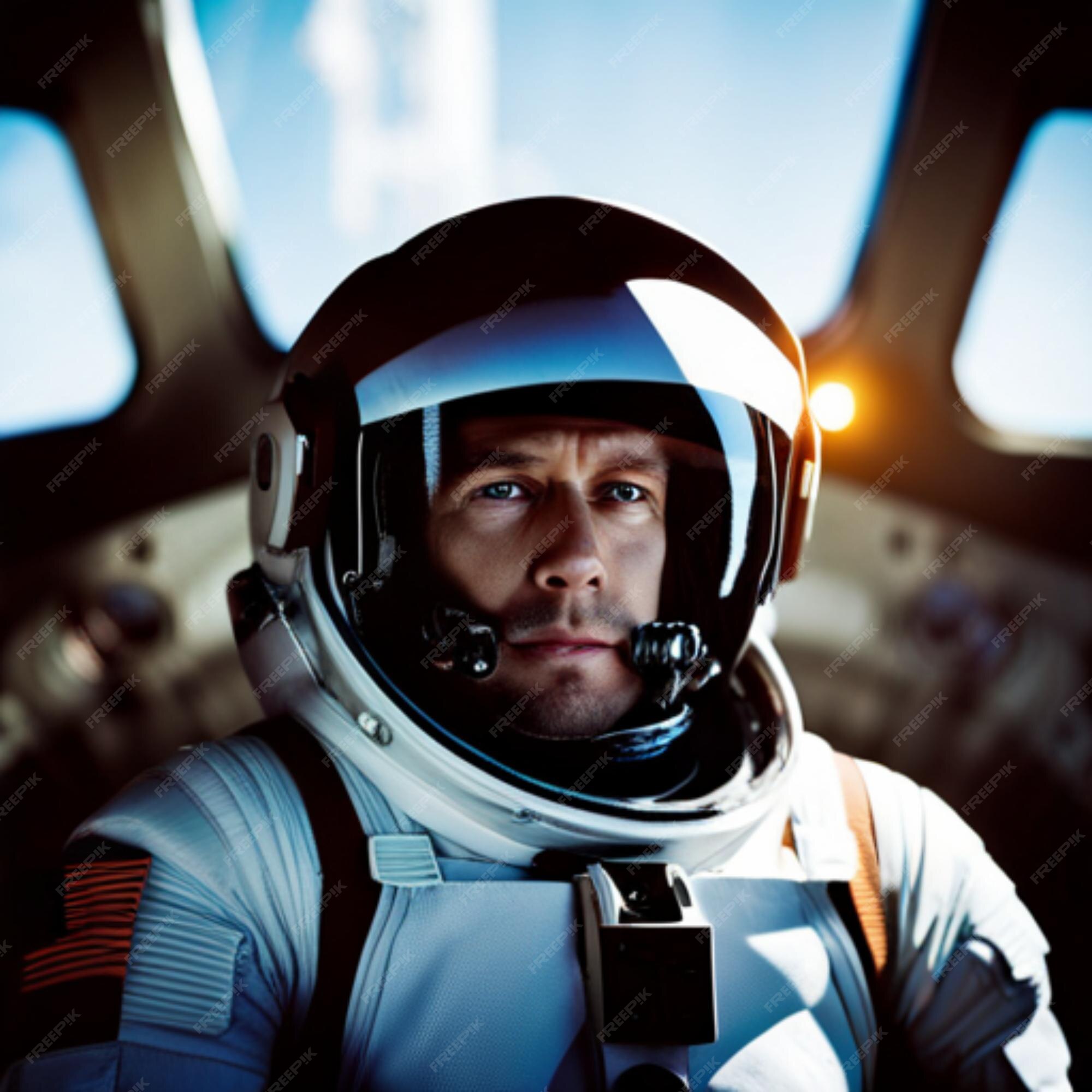 Premium AI Image | Portrait Astronauts photo with artificial intelligence Premium AI Image | Portrait Astronauts photo with artificial intelligence