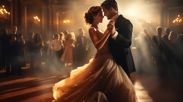Premium AI Image | Portrait of an attractive young couples dancing ... Premium AI Image | Portrait of an attractive young couples dancing ...