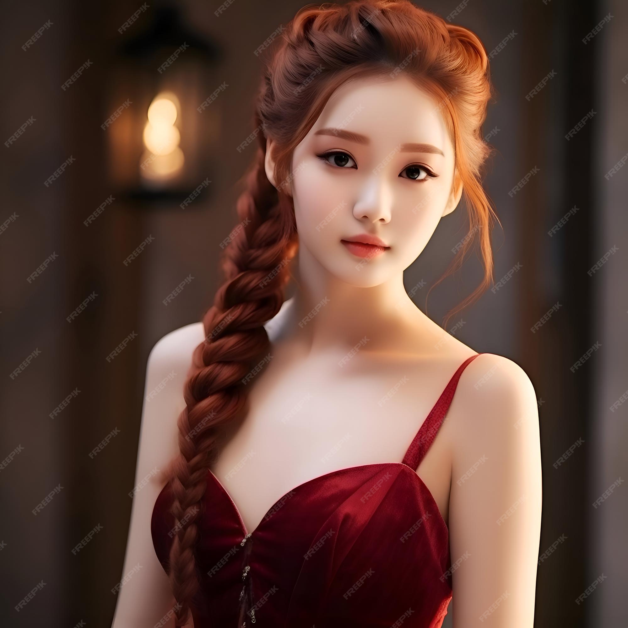 Premium AI Image | Portrait of a beautiful Japanese women with Auburn ... Premium AI Image | Portrait of a beautiful Japanese women with Auburn ...