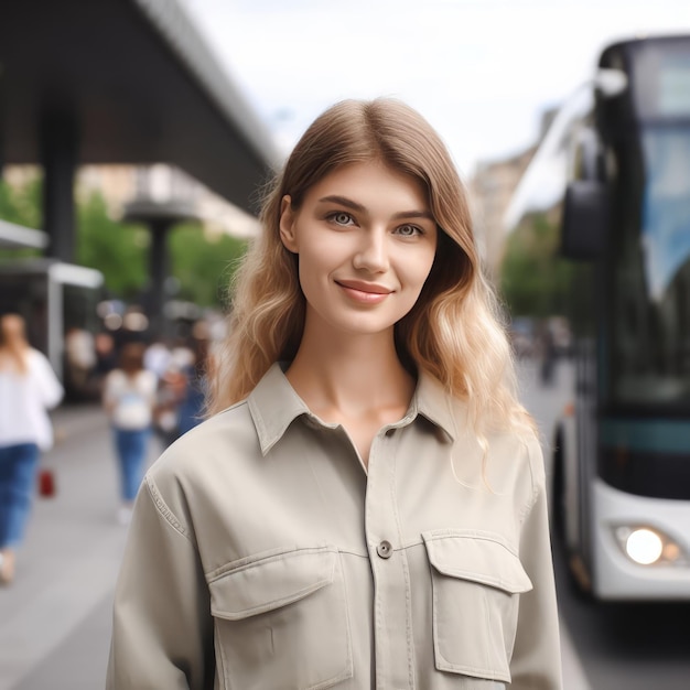 Premium AI Image | portrait of a business woman Premium AI Image | portrait of a business woman